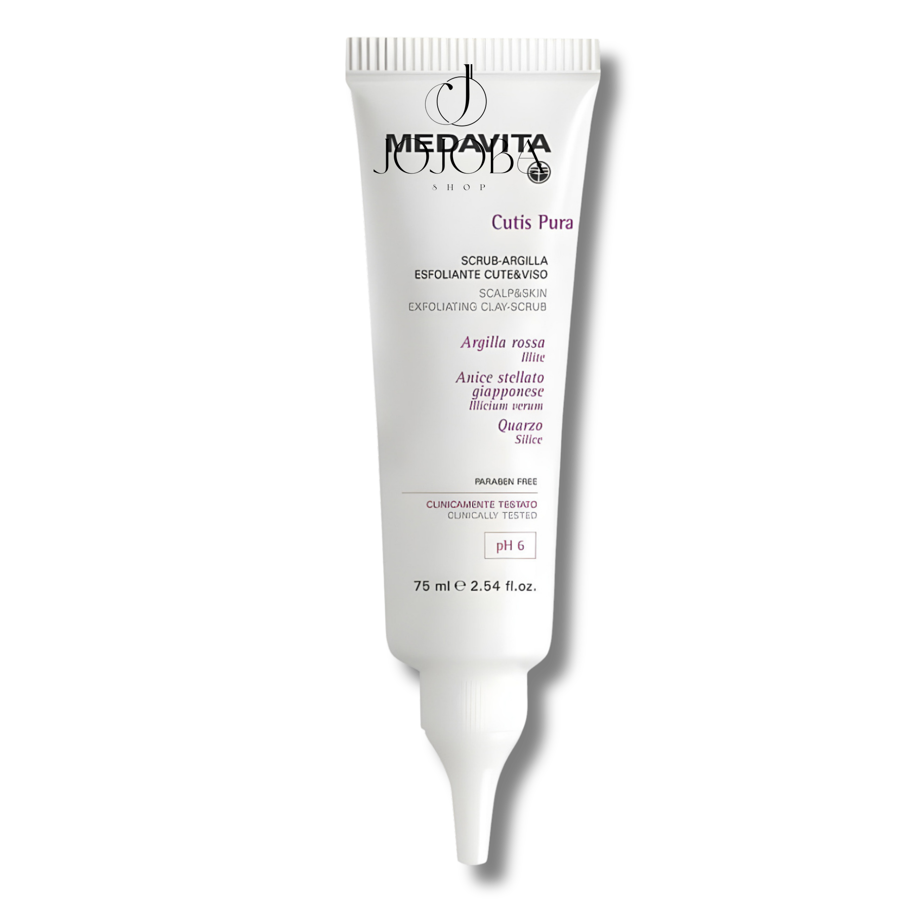 Пилинг MEDAVITA Cutis-Pura Scrub-Agrilla Esfoliante Cute&Viso 75 мл ...