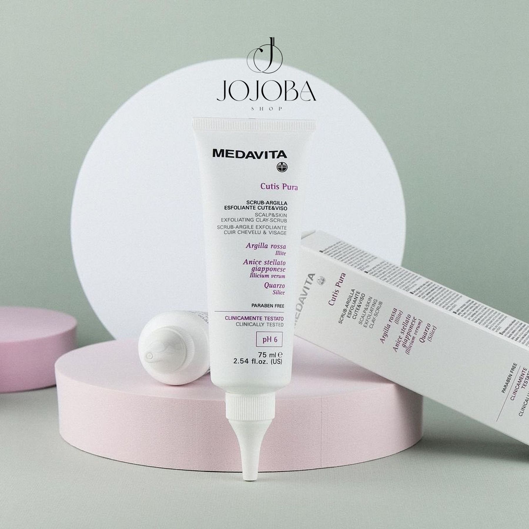 Пилинг MEDAVITA Cutis-Pura Scrub-Agrilla Esfoliante Cute&Viso 75 мл ...